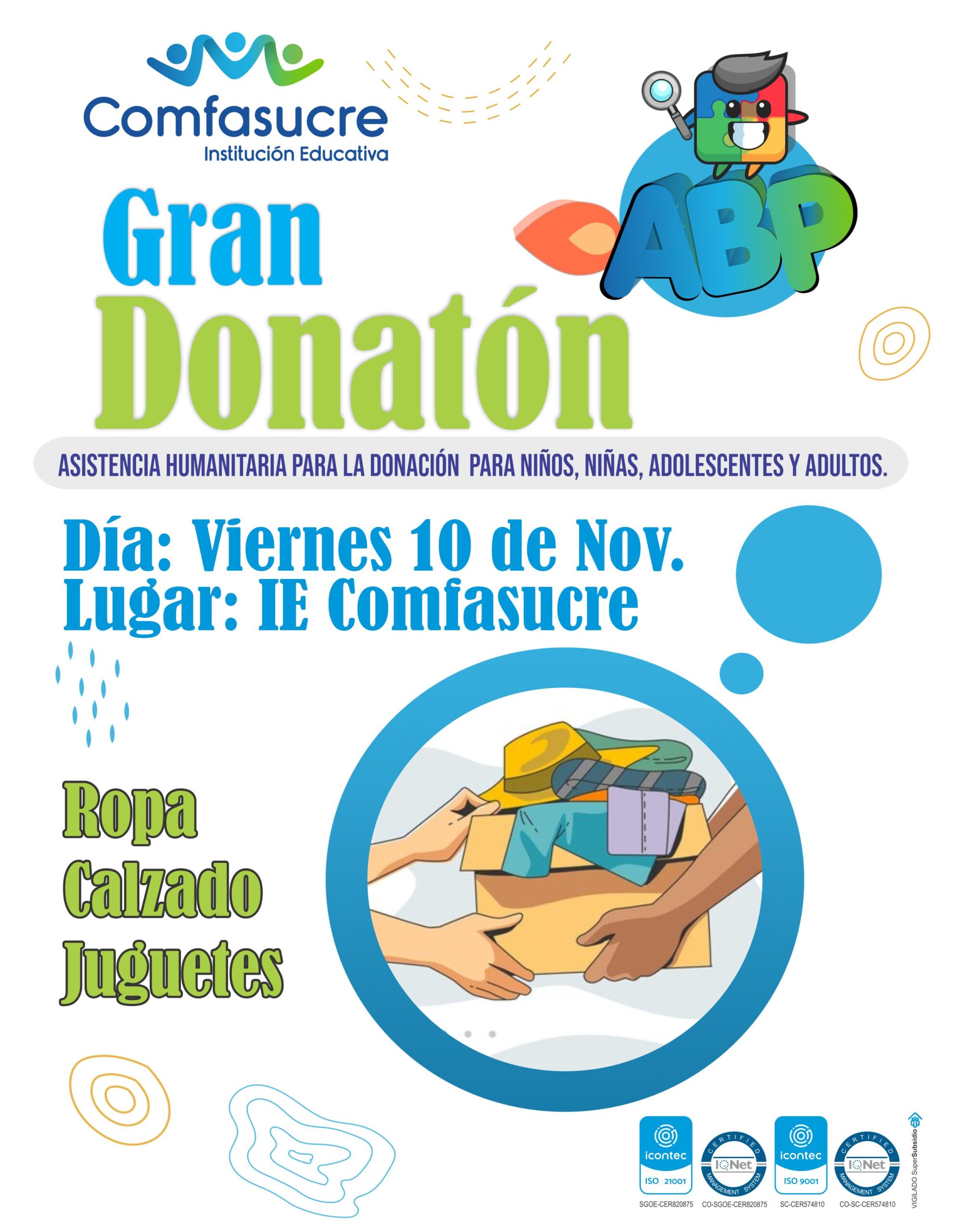 donaton – I.E Comfasucre